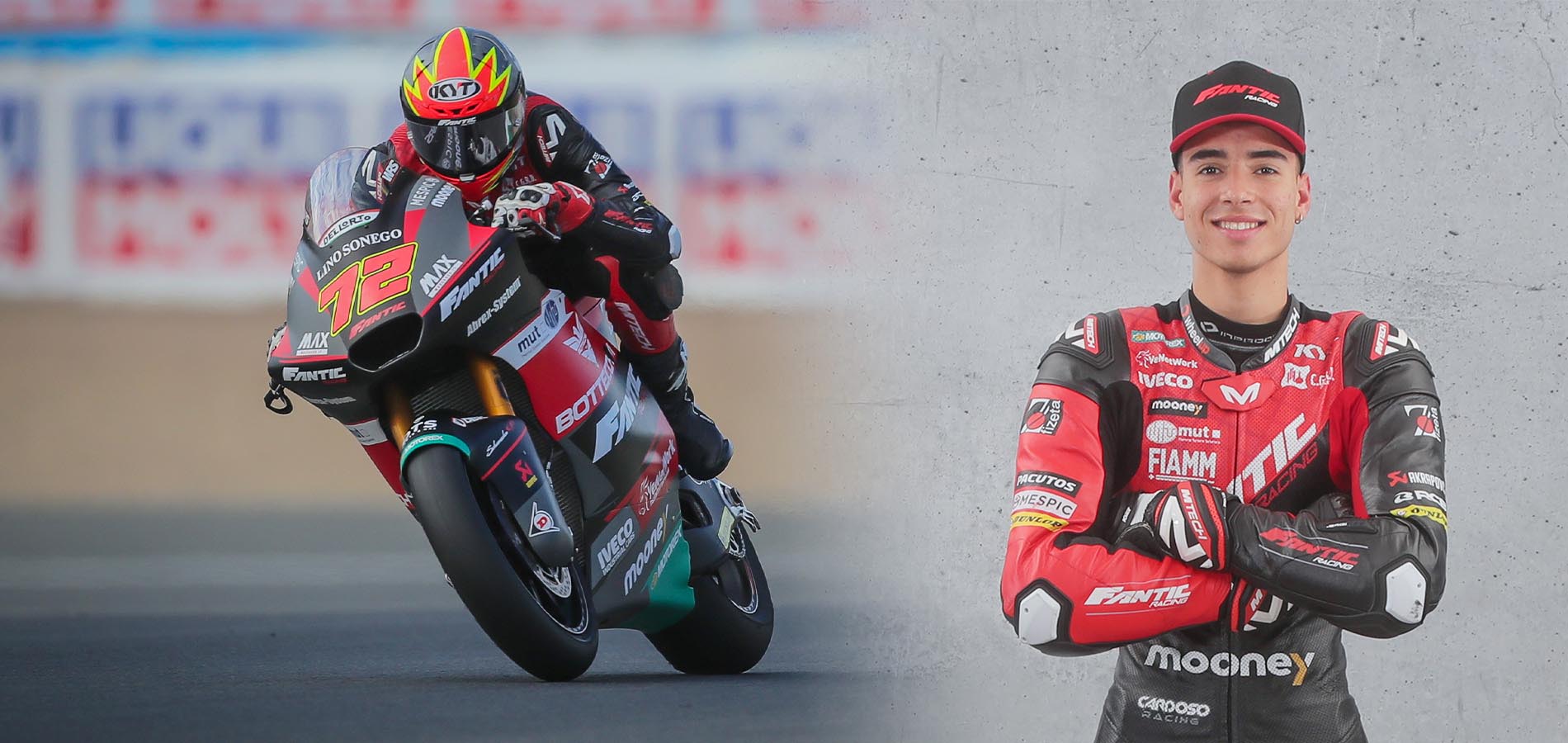 Moto2 - Borja Gomez. Fantic Motor